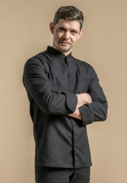 Clement Design TIME white chef jacket – clementdesign.ch